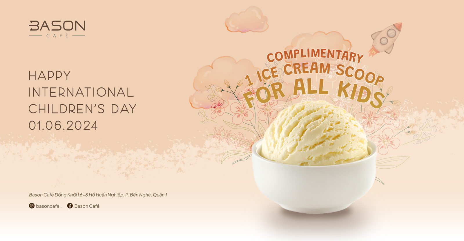 BASON CAFÉ - Happy International Children's Day01.06.2024 — Silverland ...